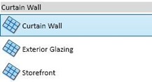 Placing Curtain Wall | CADnotes